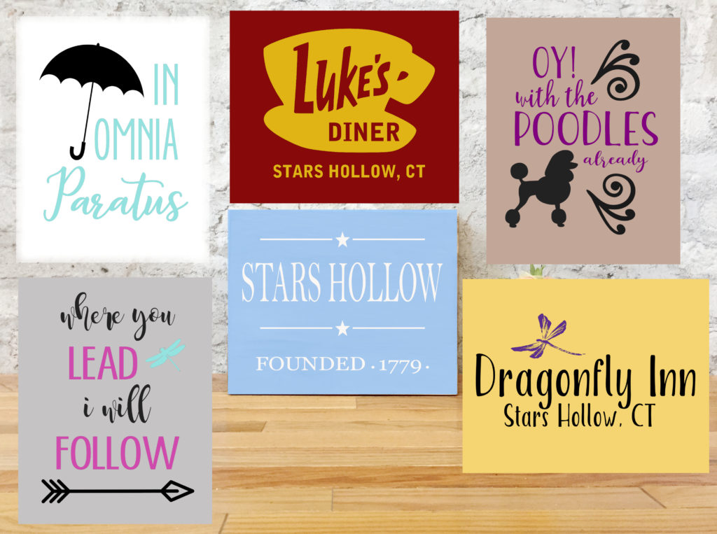 gilmoregirls-sign-choices - Palette and Pub