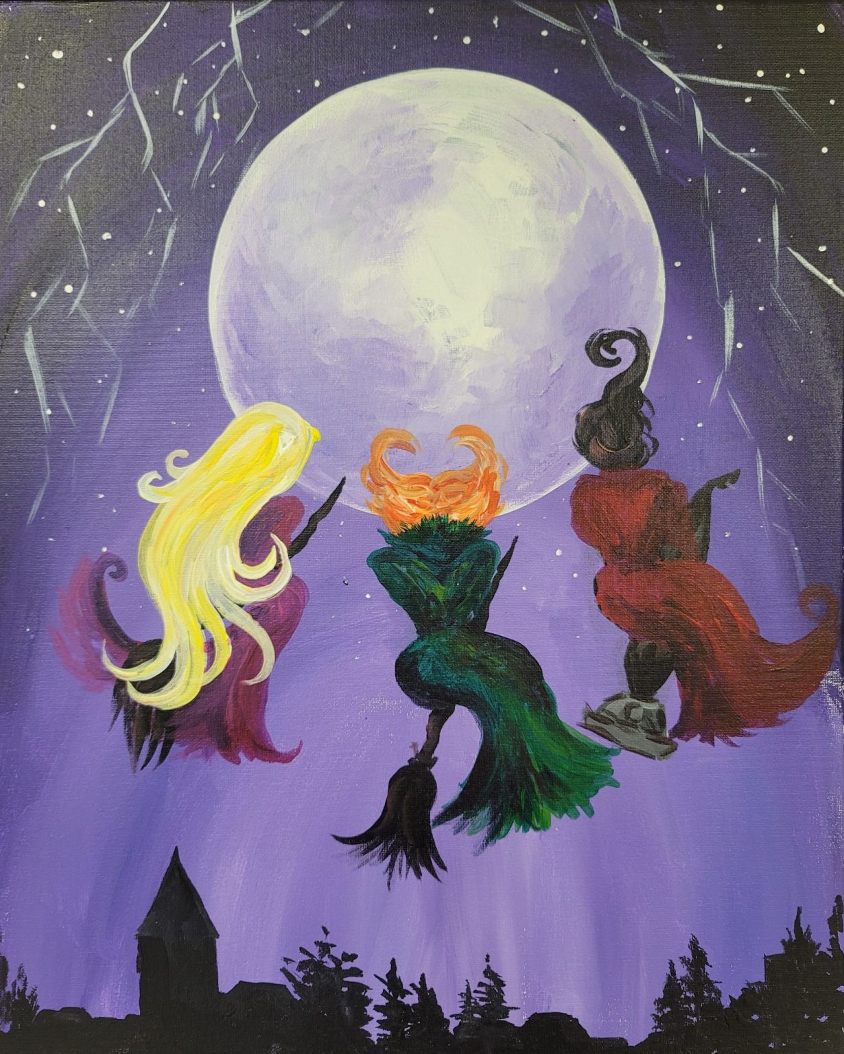 Hocus Pocus Painting - Palette and Pub