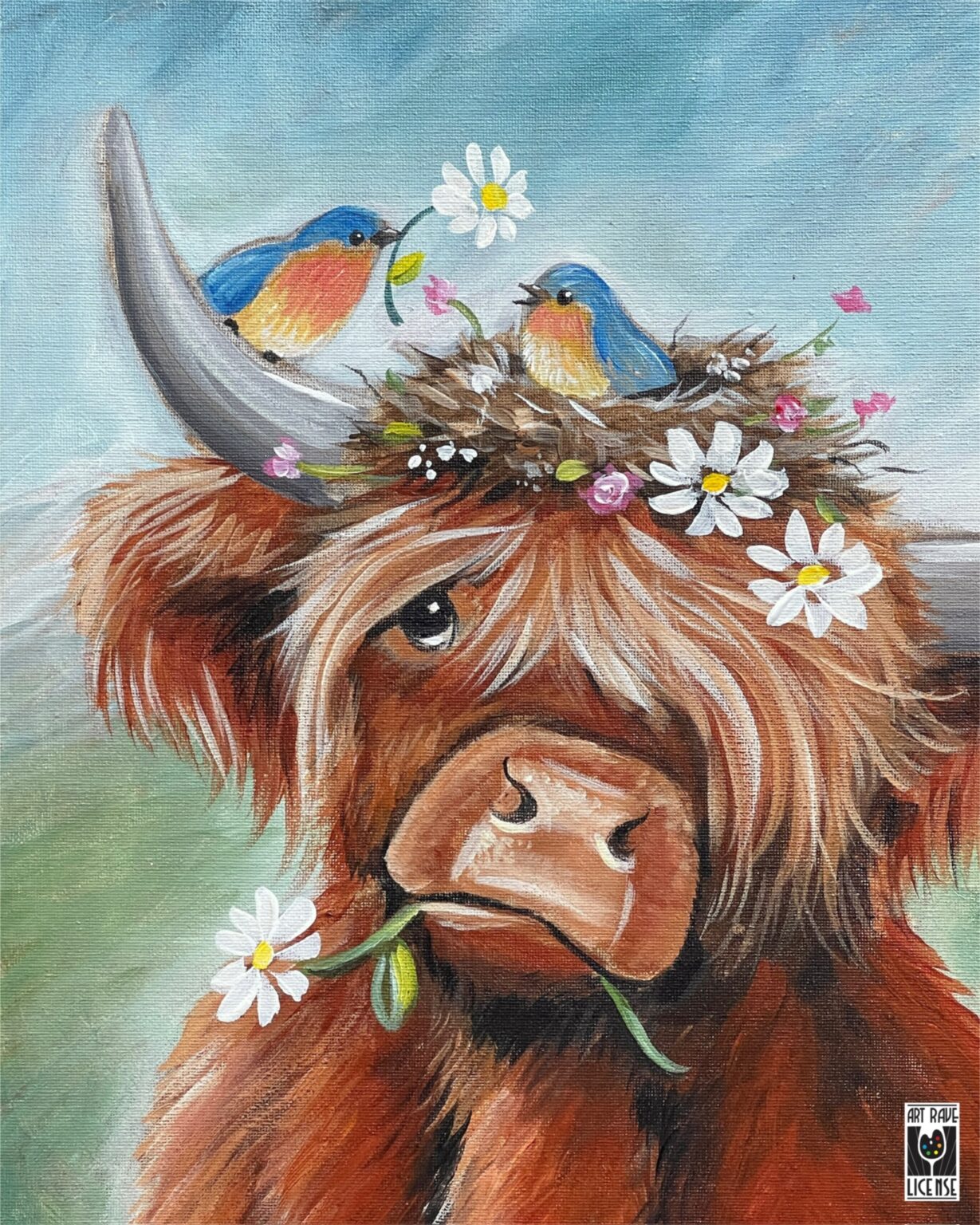 Highland Homemaker Painting - Palette and Pub